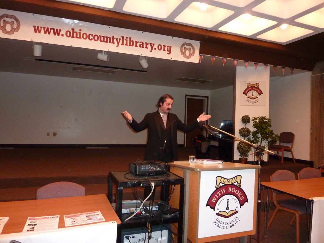 Poe Portrayer Shares Spooky Tales for Halloween Program | News, Sports ...